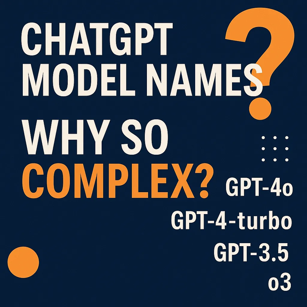 ChatGPT Model Names Explained: What’s GPT-4o, Turbo, 3.5, and More ...